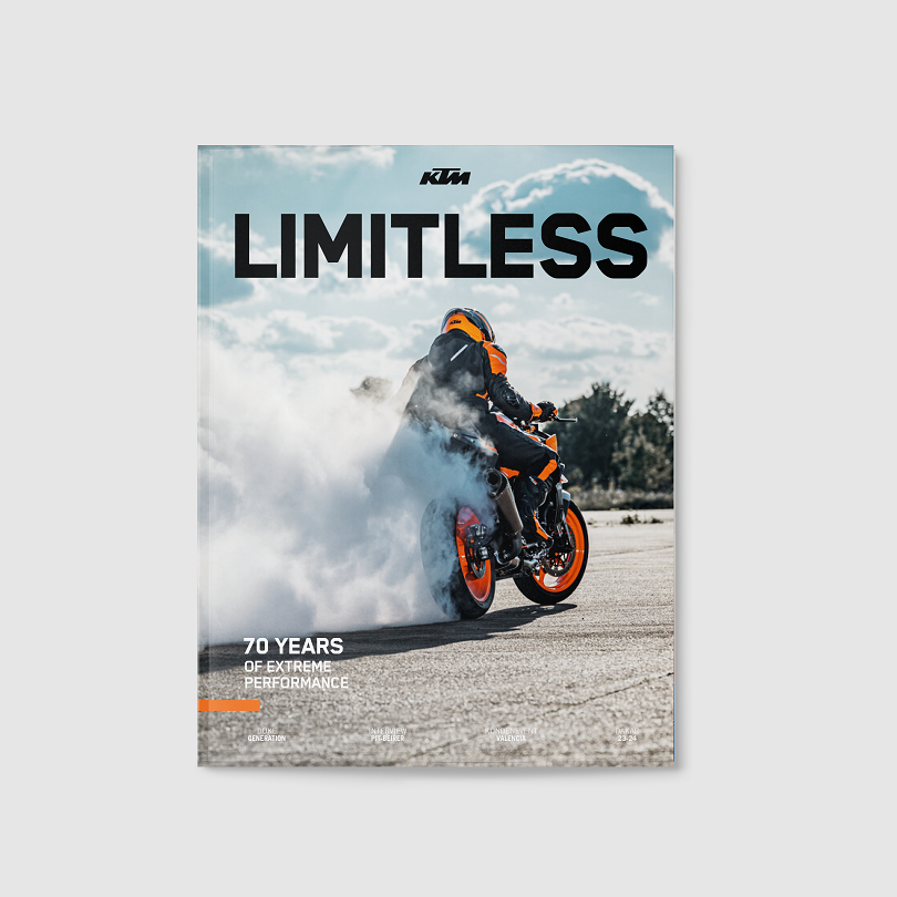 KTM 70 YEARS LIMITLESS MAGAZINE