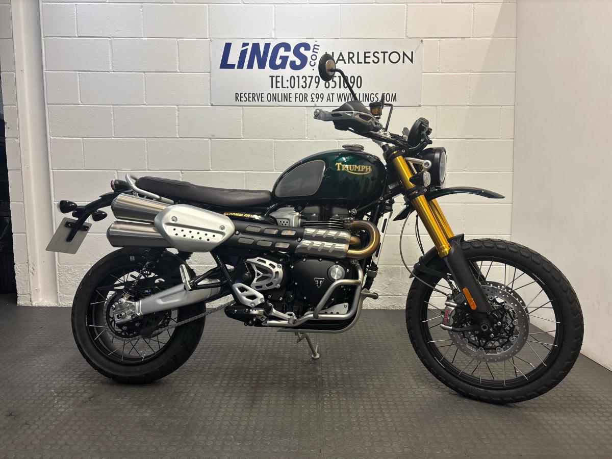Used Triumph Scrambler 1200 Steve McQueen for Sale | Lings Suffolk Triumph